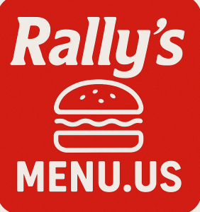 RALLY'S MENU with Prices